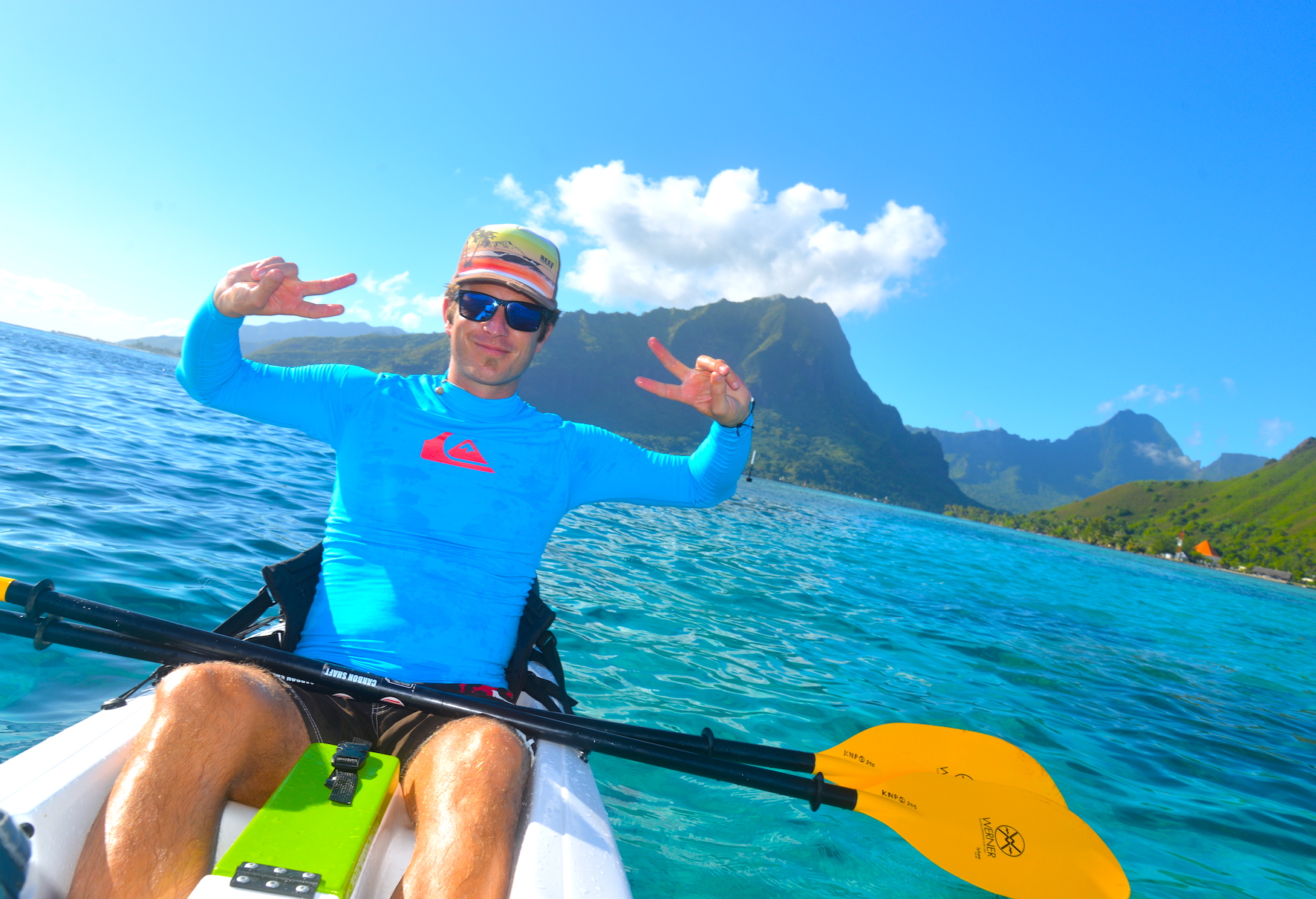 Kayaken in Moorea – SAMDREA